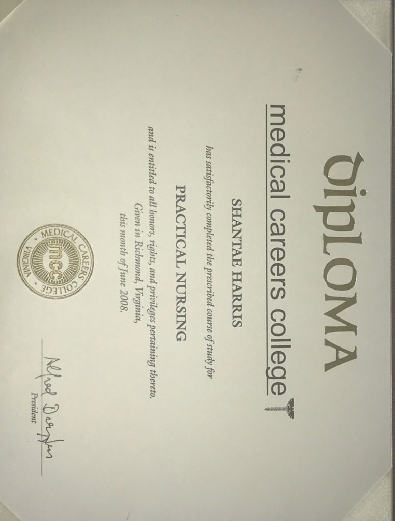 LPN-Diploma - The Gypsy Nurse