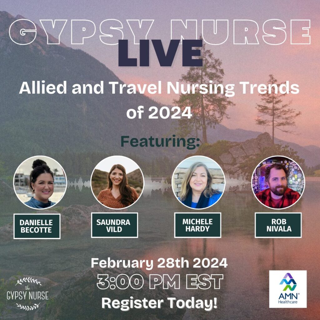 Travel Nursing Jobs & Travel Nurse Resources • The Gypsy Nurse