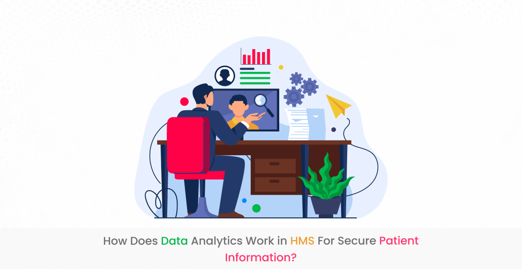 How does Data Analytics work in HMS for secure patient information ...